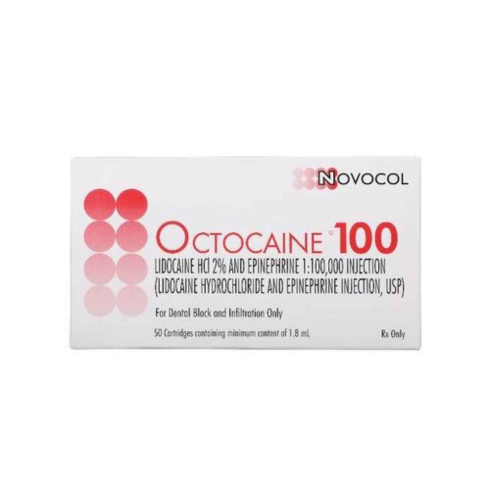 Novocol OCTOCAINE® 100Lidocaine and Epinephrine Injection, USP