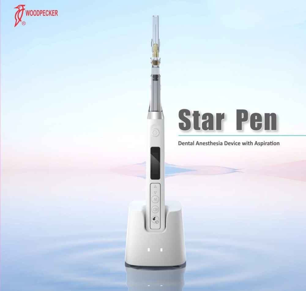 Woodpecker Star Pen Dental Anaesthesia System with Aspiration (Without ...