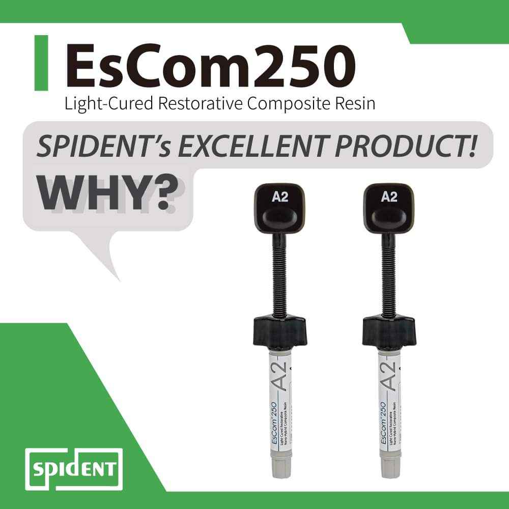 Spident EsCom250 NanoHybrid Composite System Kit